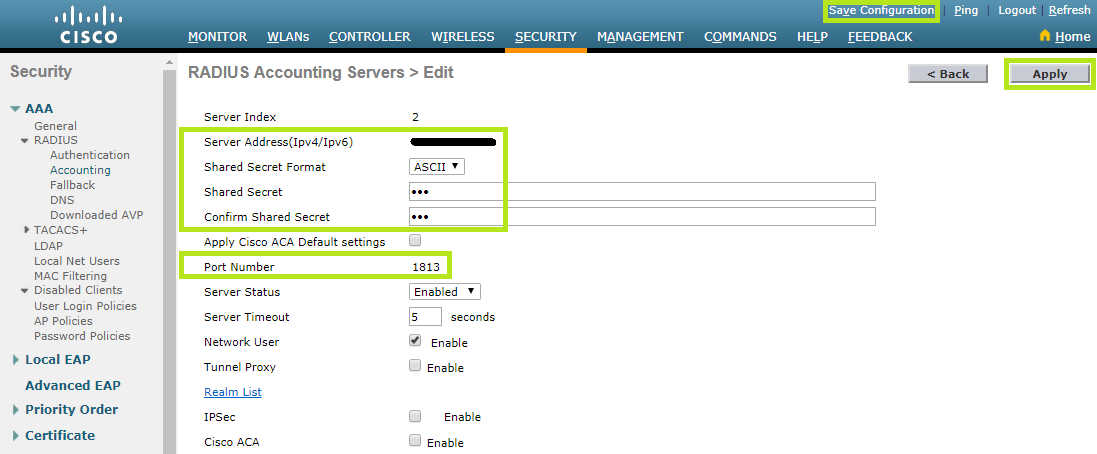 Network Station-Configuring Cisco vWLC