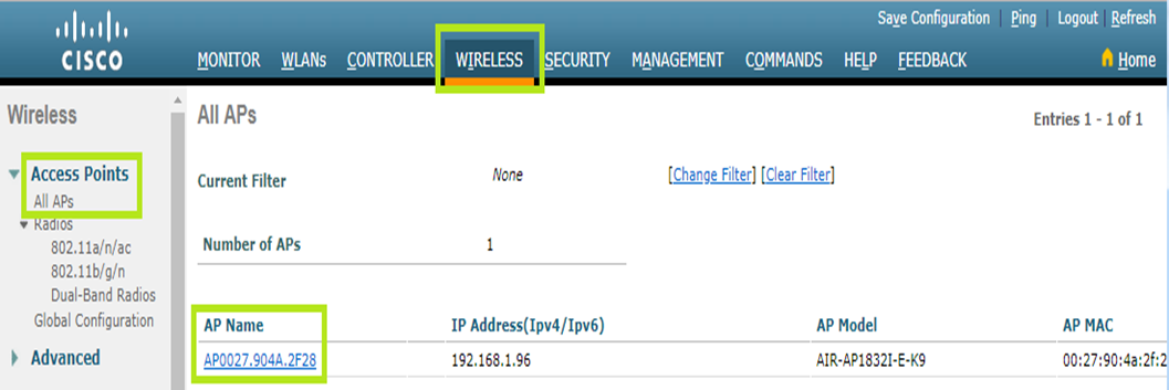 Network Station-Configuring Cisco vWLC